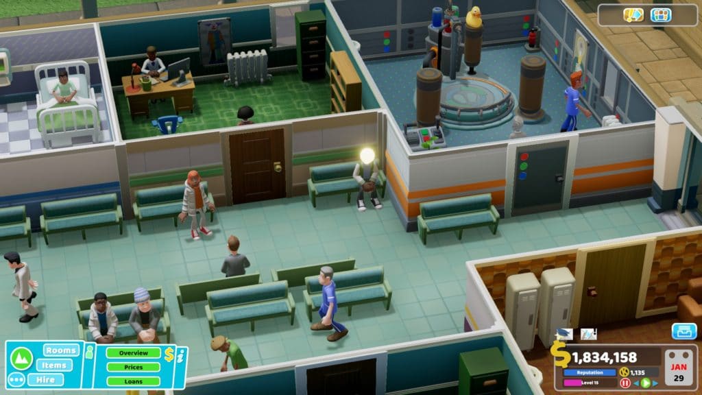 Two Point Hospital Review - BuffNerfRepeat